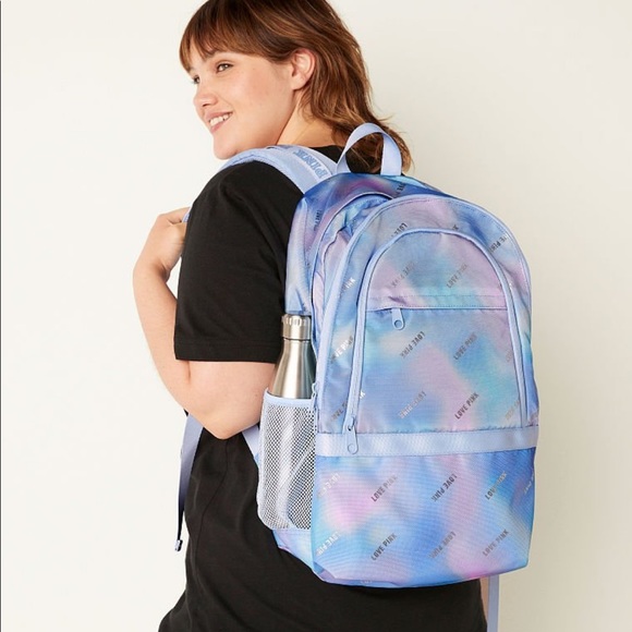 PINK Victoria's Secret | Bags | Victoria Secrets Pink Collegiate ...